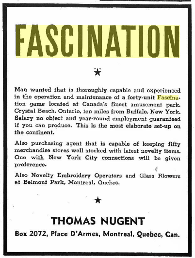 Fascination | Pinball Bay Area